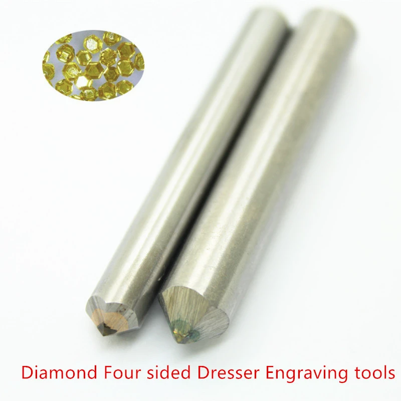 Diamond Engraving tools Dresser letter drag engravers Four sided ...