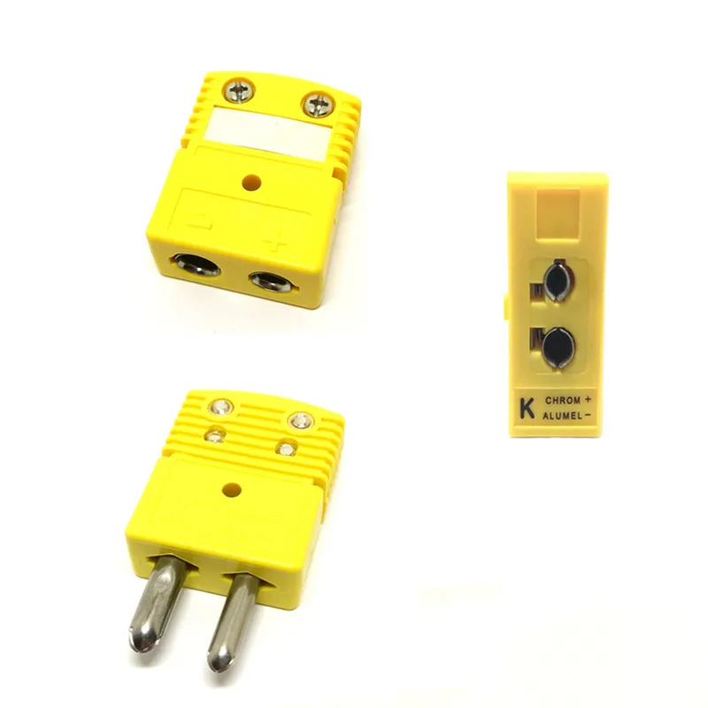Conector-termopar-macho-hembra-grande-enchufes-enchufes-y-Panel-Color ...
