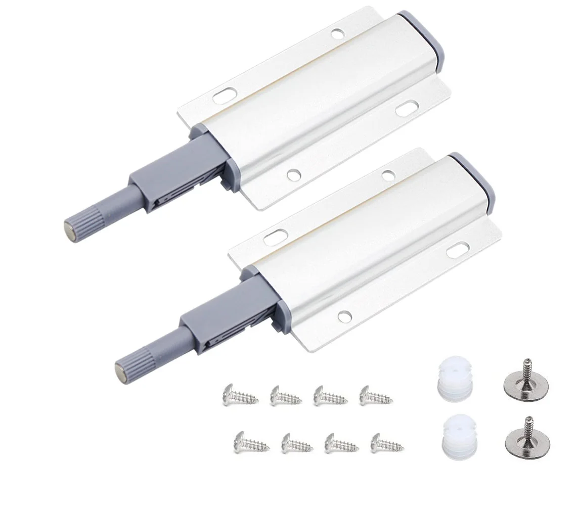 2PCS Magnetic Push Latch Push-in Cabinet Lock Heavy Push-in ...