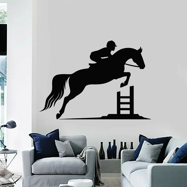 Jumping Horse Decals