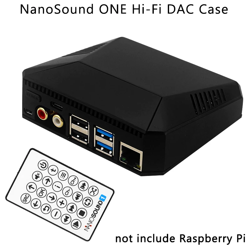 Raspberry Pi 4 Nanosound One Case Aluminum Enclosure With Hi-fi Dac ...