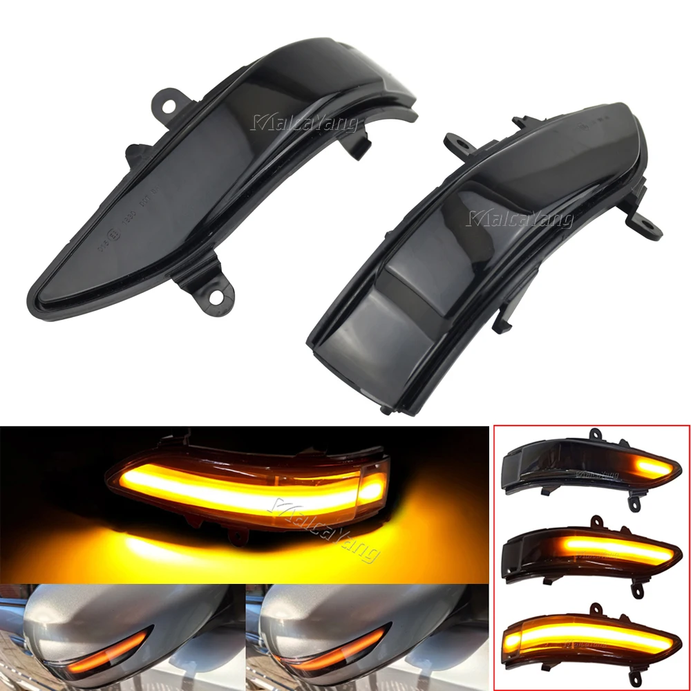 LED Dynamic Turn Signal Lights Rearview Mirror Blinker 84401AG042 ...