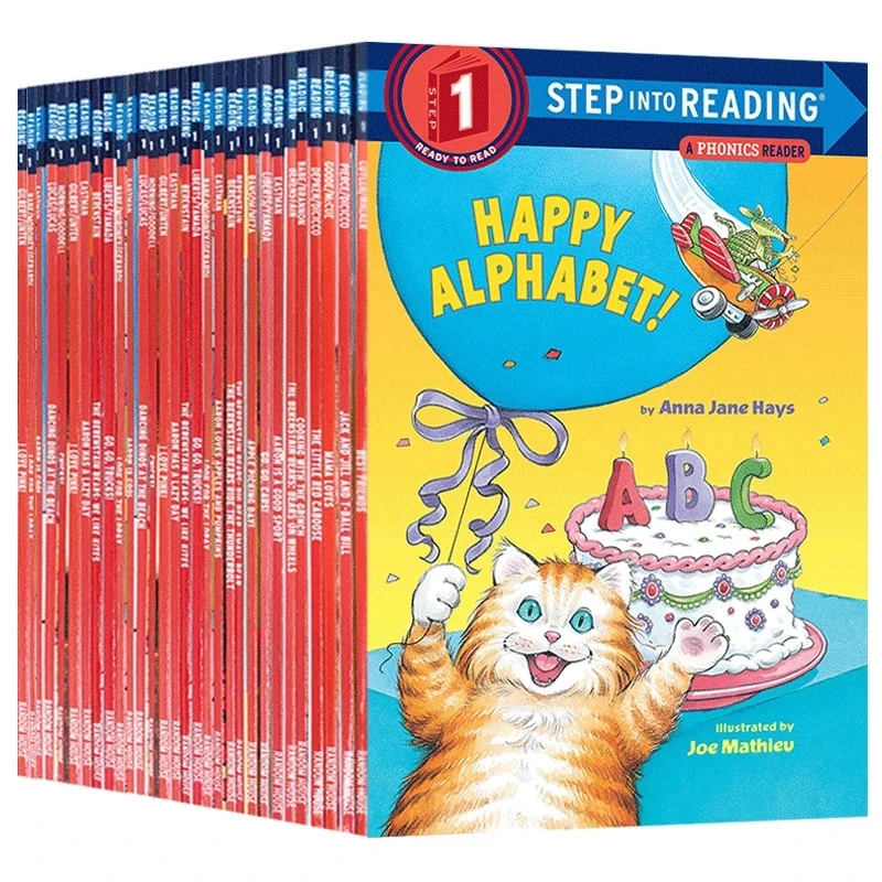 30-Books-Set-Step-Into-Reading-level-1-Ready-to-Read-Picture-English ...
