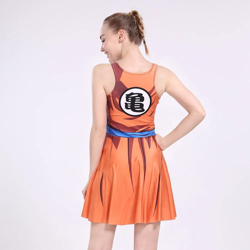 Anime Dragon Ball Son Goku Cosplay Costume For Woman - AllCosplay.com