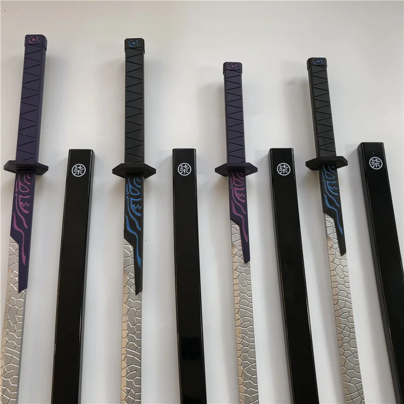 104cm Anime Assassin's Scissor Seven Cosplay PU Magic Sword Weapon Five ...