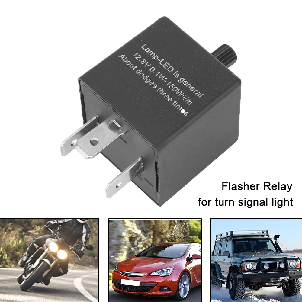 3-PIN-12V-Motorcycle-Relay-For-Turn-Signal-Lights-LED-Flashing ...