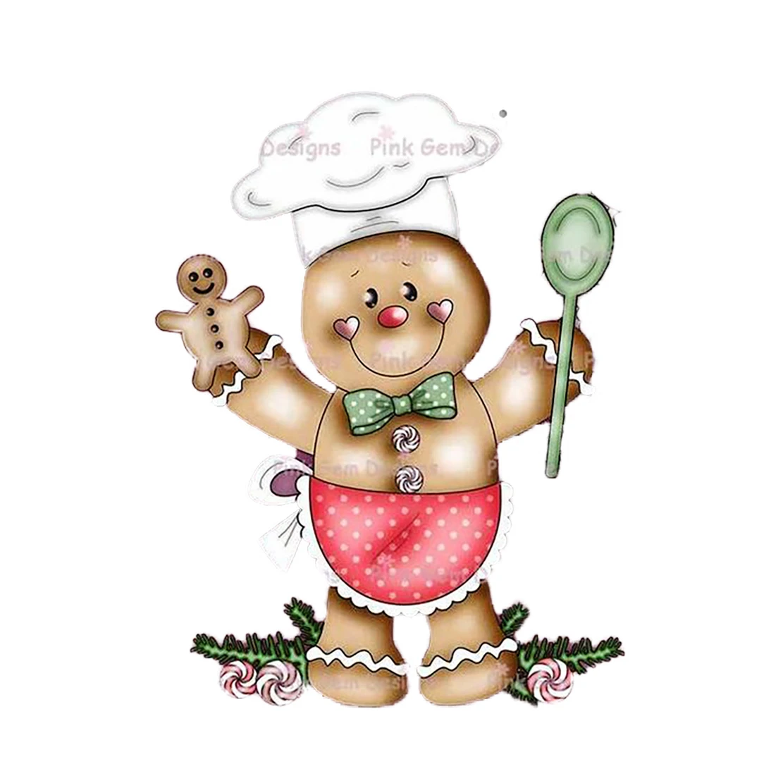 2021 Chef Cutting Dies For Scrapbooking Craft Gingerbread Man Dies ...
