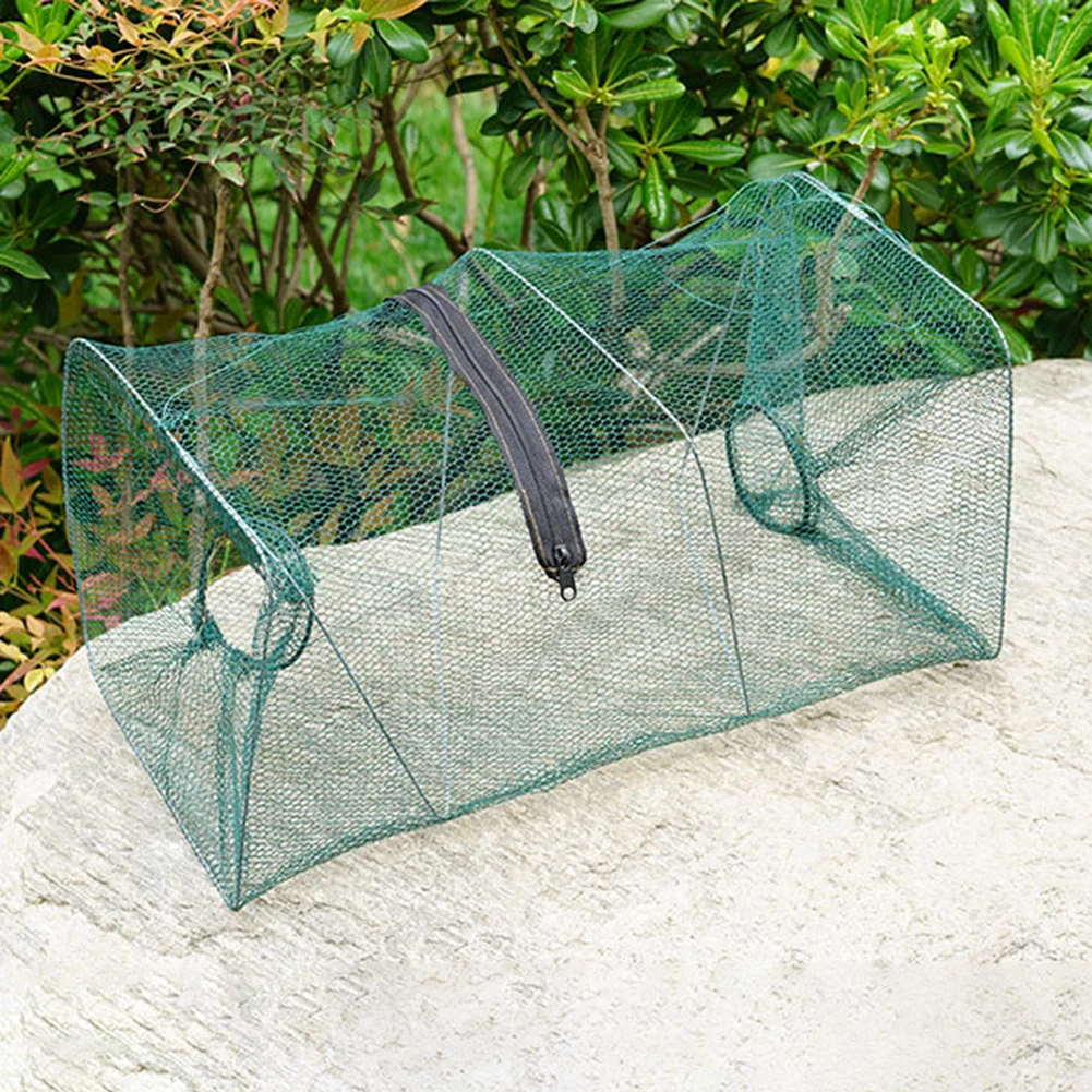 Foldable-Fishing-Cage-Net-Fish-Carp-Bait-Cage-Shrimp-Basket-Fish ...