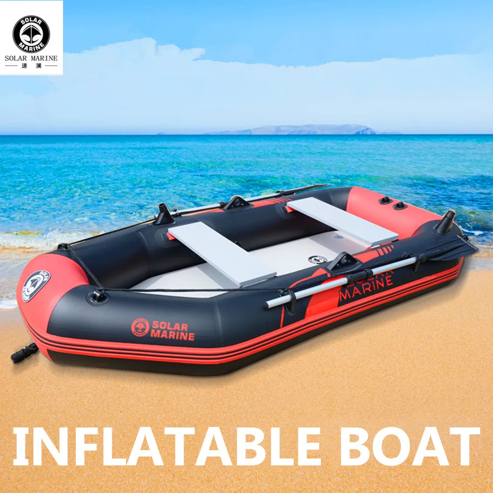 Solarmarine B230-3 Barco de pesca inflable de PVC, kayak de carreras ...