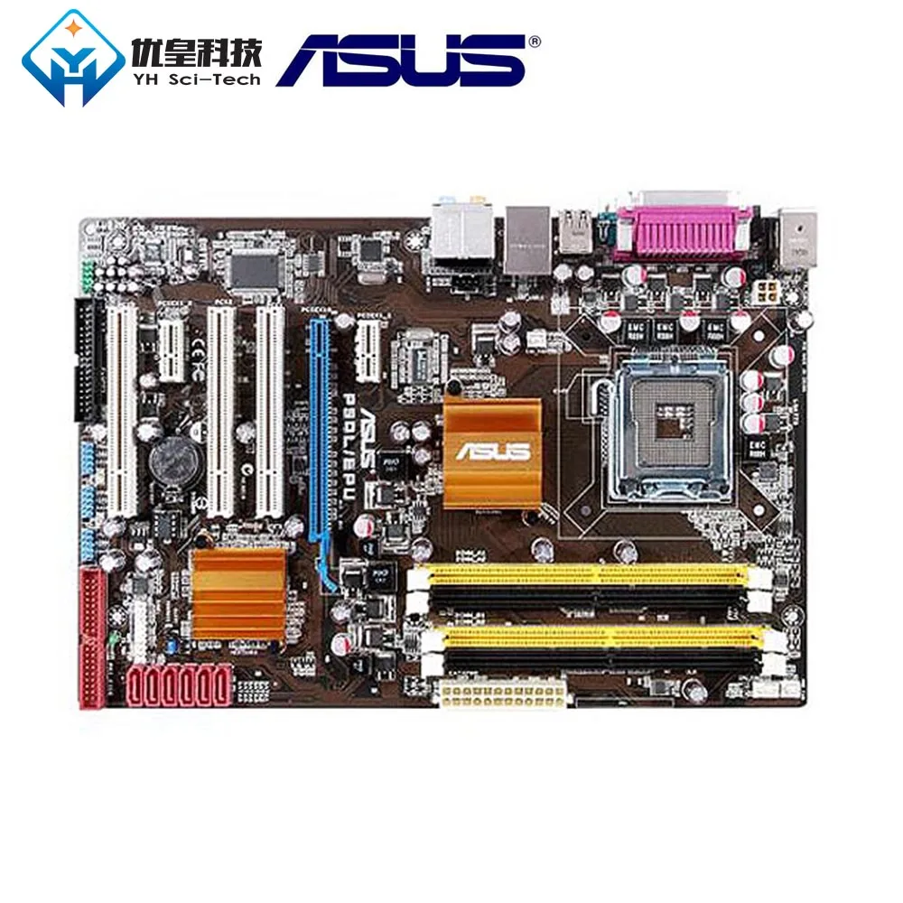 Asus P5QL/EPU 인텔 P43 오리지널 데스크탑 마더 보드 소켓 LGA 775 코어 2 익스트림/코어 2 쿼드 DDR2 ...