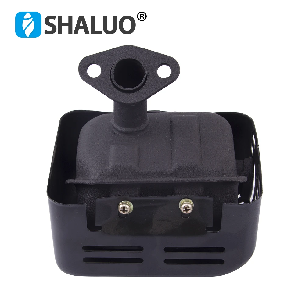 Super Quiet Water Pump Engine Muffler Silencer 168f 170f Assembly For 7 ...