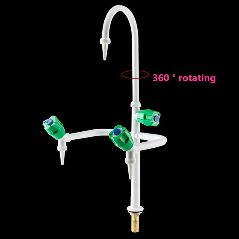 G1/2 Brass Triple Three Laboratory Faucet Higher Education Laboratory ...