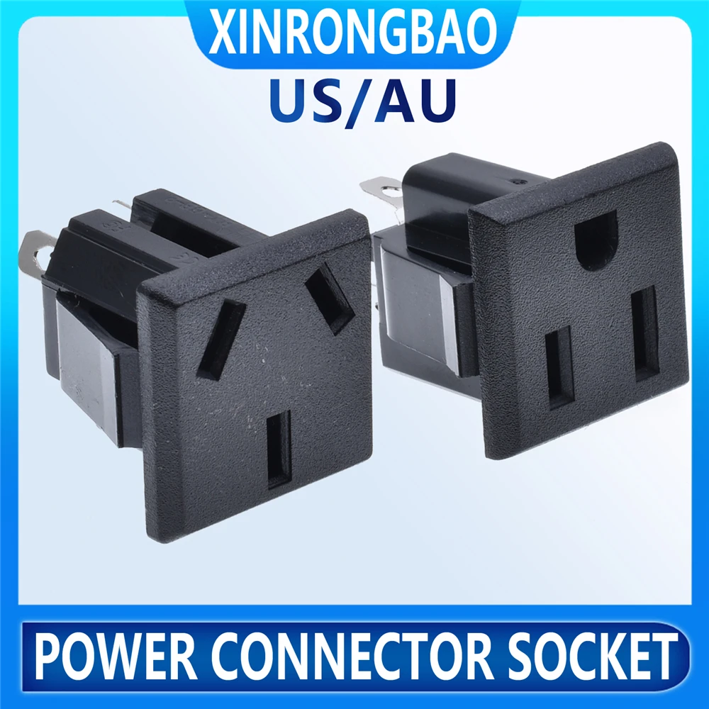 5pcs American Outlet Socket 3Pin 15A 125V AC Power Socket jack ...