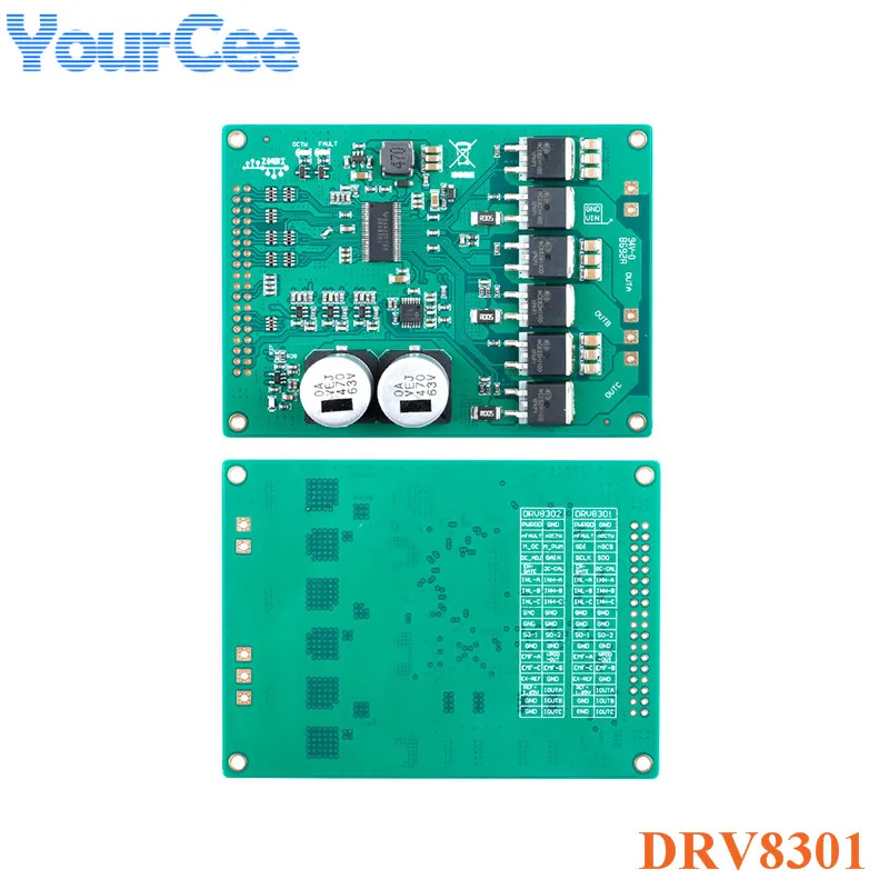DRV8301 High Power Motor Driver Board Module ST FOC Vector Control DC 5 ...
