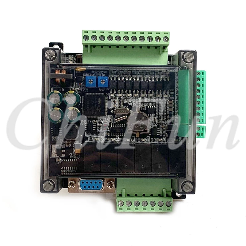 FX3U-14MR 6AD2DA for Mitsubishi 8 input 6 relay output controller RS485+Shell Business ...