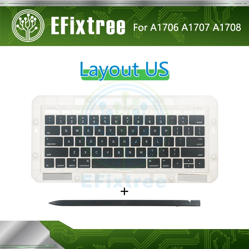 New A1708 Keyboard Keys Keycaps For Macbook Pro Retina 13" A1706 A1707 ...