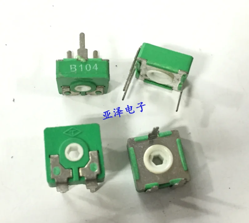 20PCS Square potentiometer PT10 B100K adjustable potentiometer ...