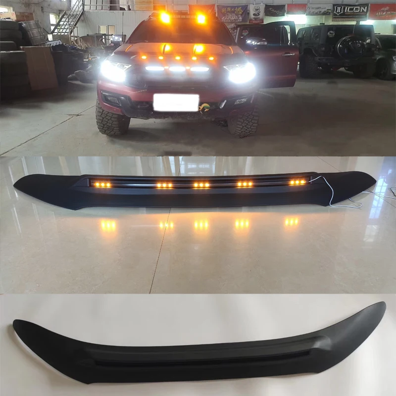 Front-Engine-Hood-Bonnet-Grill-Lip-Molding-Cover-Trim-Protector-Garnish ...