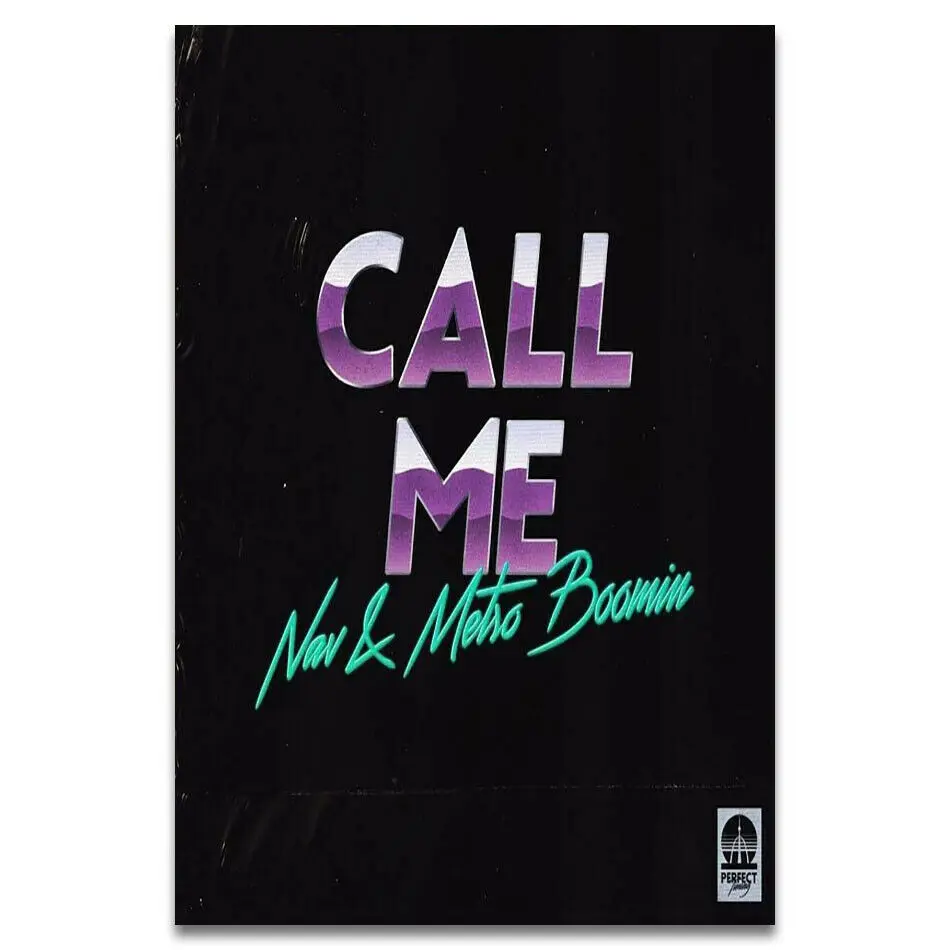 NAV Call Me Music Rapper Album, tela de seda, póster de pared ...