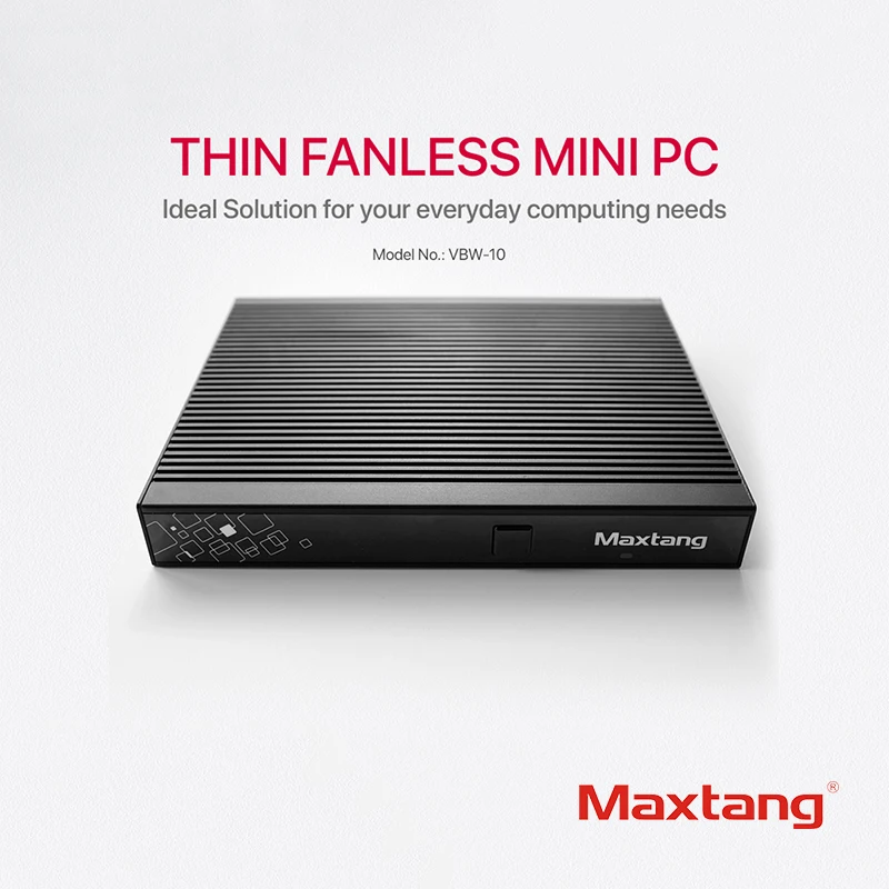 Maxtang Intel Core i3 5005U Mini Gaming PC Linux Desktop Computer WiFi 2×HDMI USB3.0 Computador ...