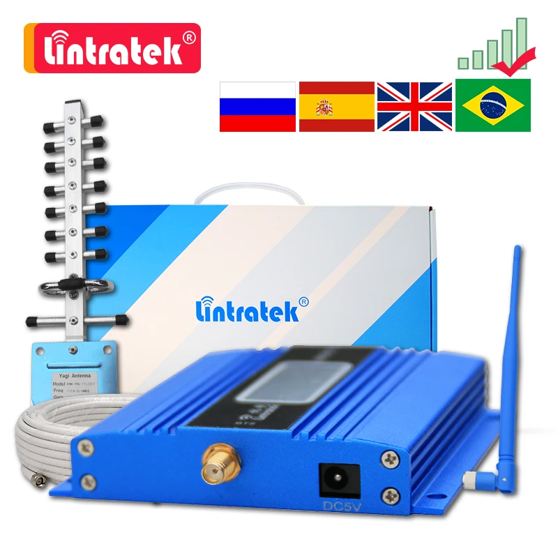 Hücresel amplifikatör GSM 2G 900 3G UMTS 2100 4G LTE 1800MHZ DCS sinyal ...