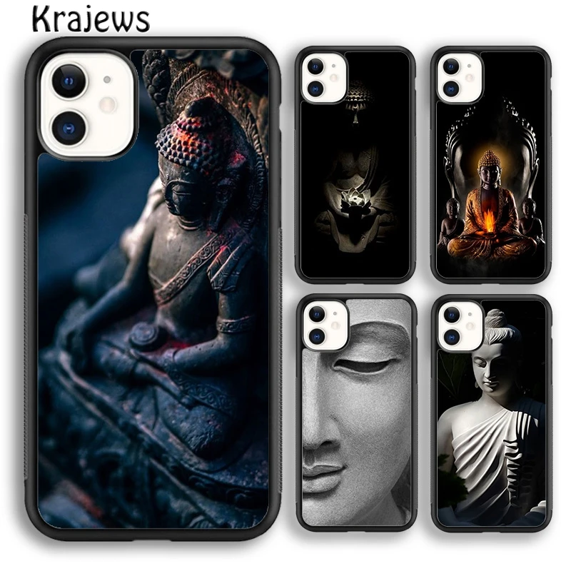 Krajews Buddhism Buddha Statue Vintage Gautama Phone Case Cover For ...