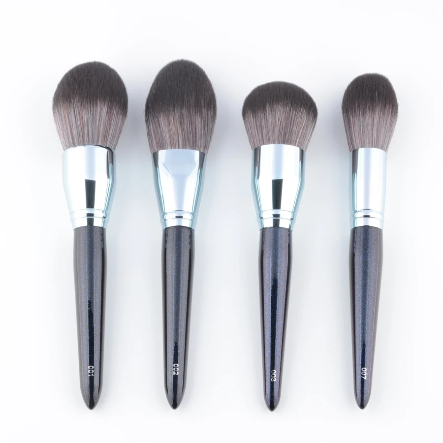 2-3-4-Pieces-Big-size-Powder-makeup-brushes-Wood-handle-Round-head ...
