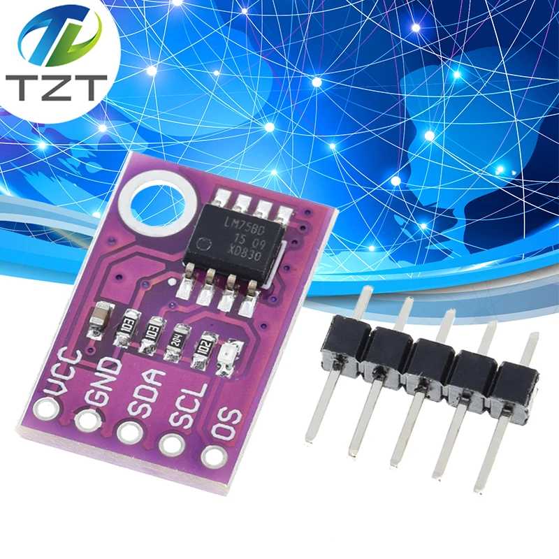 LM75-LM75A-Temperature-Sensor-High-Speed-I2C-Interface-High-Precision ...