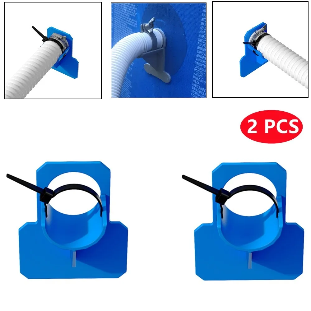 2Pcs-Swimming-Pool-Pipe-Holder-Support-Mount-Supports-Pipes-30-38mm-For ...