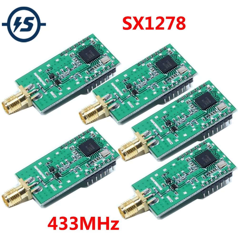 5pcs Wireless Transceiver Module LoRa SX1278 433MHz Long Distance ...
