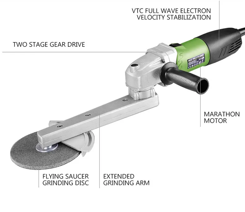 Buy New 800W Stainless Steel Corner Grinding Machine Angle Polisher ...