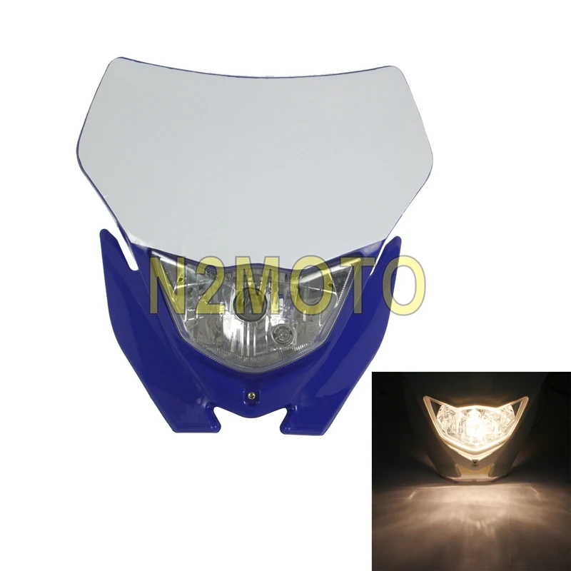 Motorcycle H4 Headlight For Yamaha WR250 WR450 TTR WR Enduro Supermoto ...
