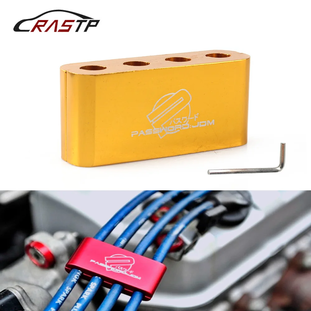 Five Colors High Quality Aluminium JDM Style Spark Plug Wire SPW ...