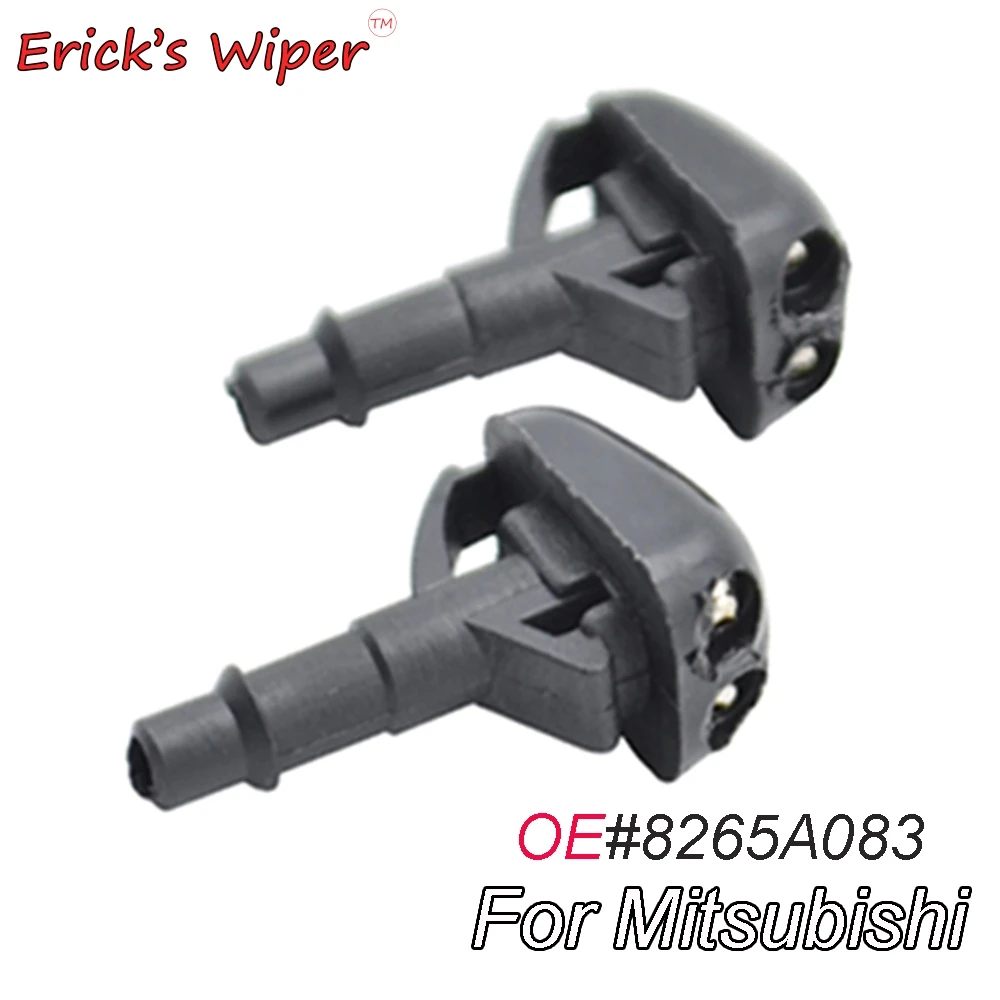 2pcs Front Windshield Wiper Washer Jet Nozzle For Mitsubishi Pajero V31 ...