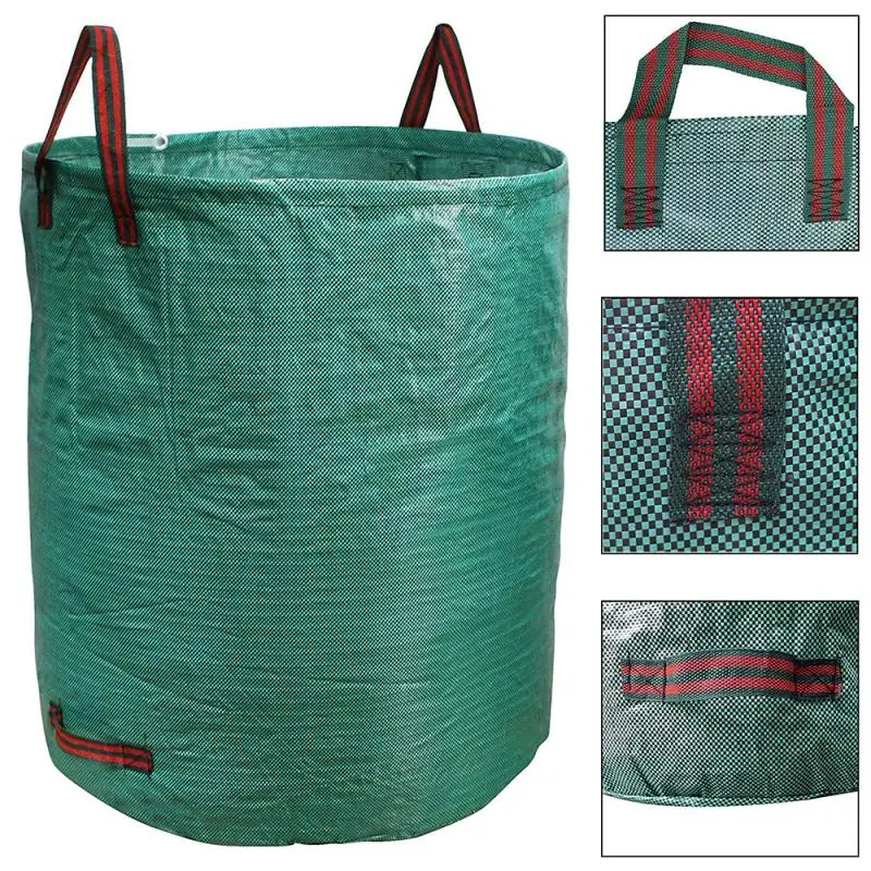 Sac à déchets verts,Sac de jardin réutilisable 280l-300l-500l,sac à ...