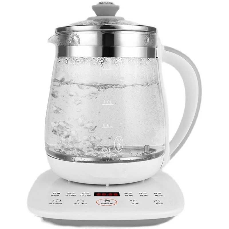 220v 1.5l Automatic Electric Glass Kettle Tea Brewer Household ...