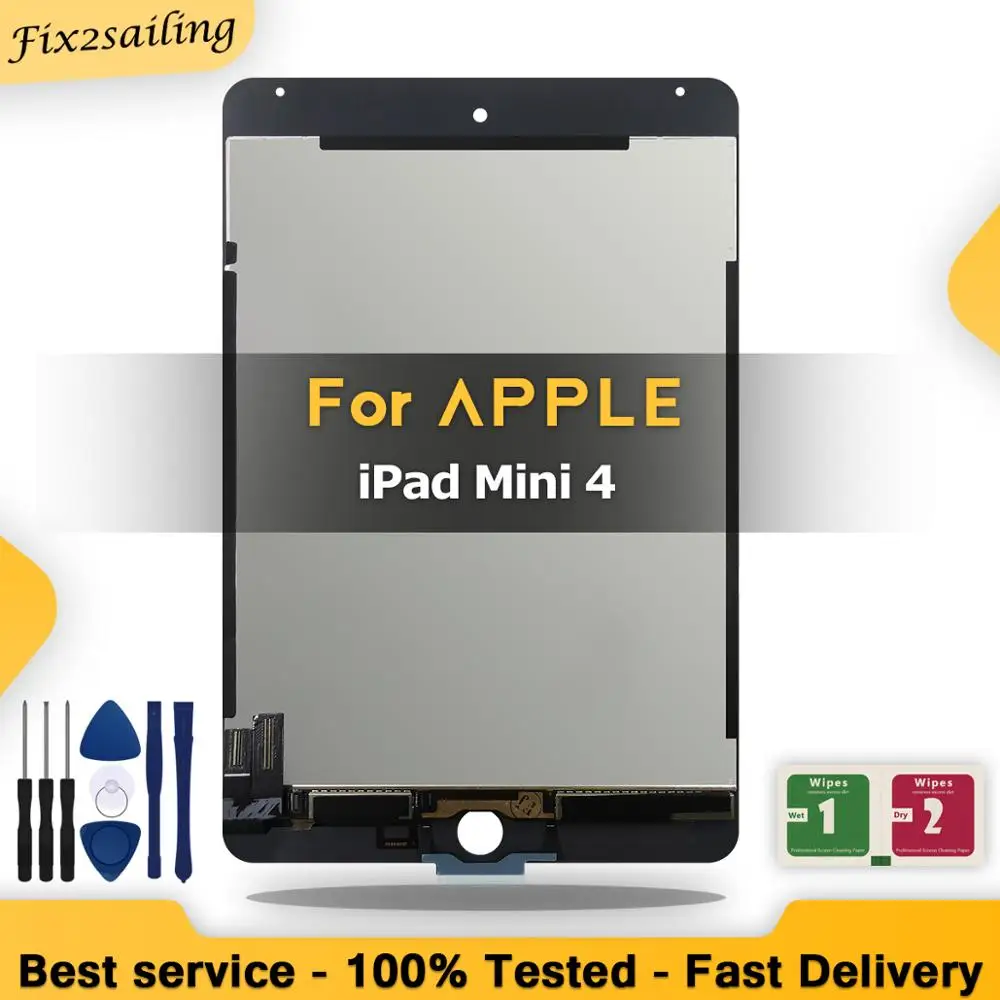 Pantalla LCD 100% probada para iPad Mini 4, A1538, A1550, OEM, montaje ...