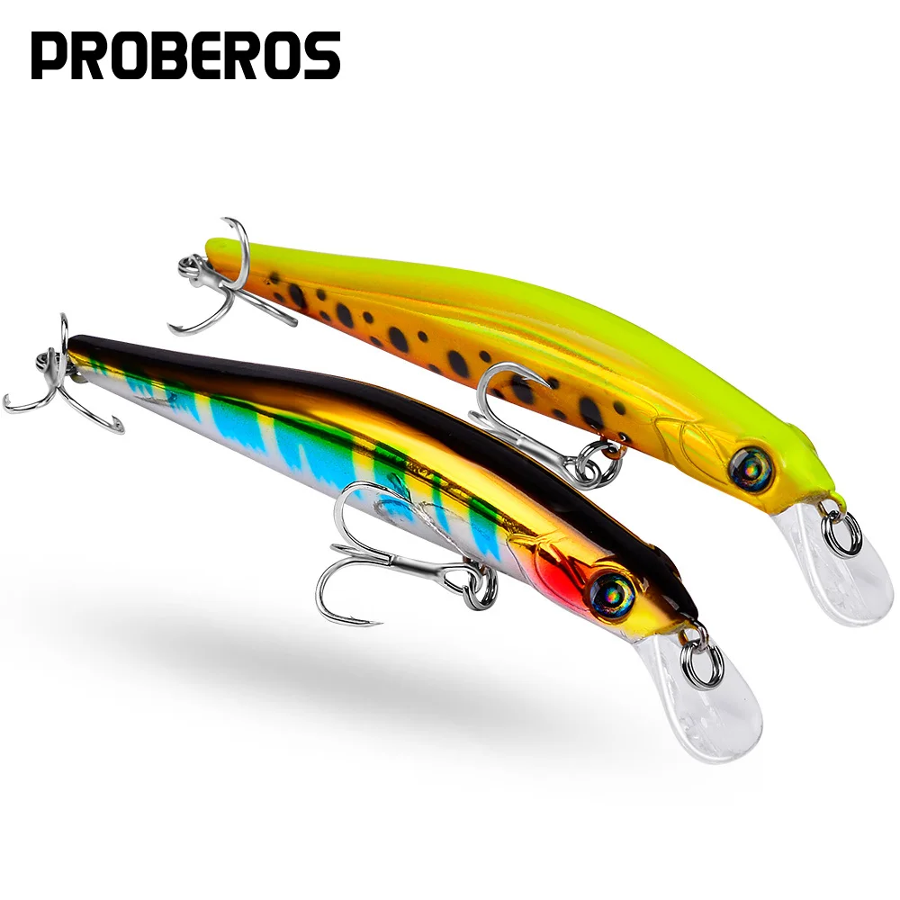 PROBEROS Fishing Bait Minnow Lure 3g-11.5g-24.5g Fishing Lure with BKB ...