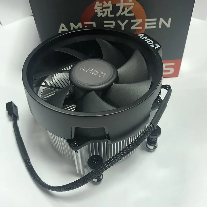 For AMD Ryzen Boxed Cooling Fan Original Processor Radiator Coolers ...
