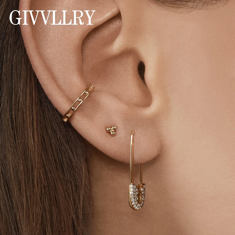 Gold Ear Pin Design | atelier-yuwa.ciao.jp