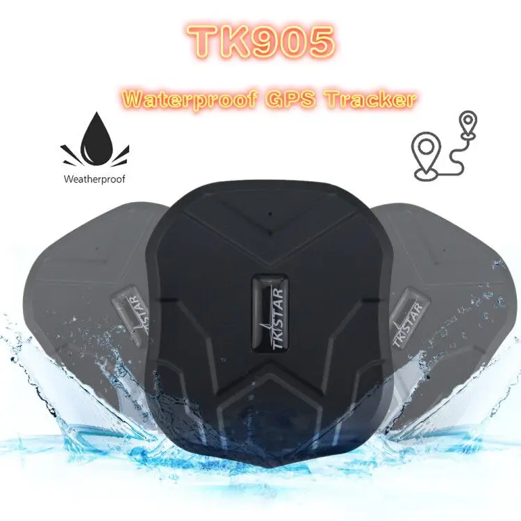 TK905 TKSTAR Mini localizador GPS impermeable con imán para camión, coche, dispositivo de ...