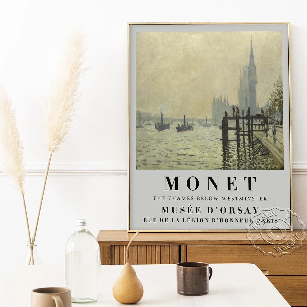 Thames Below Westminster Monet