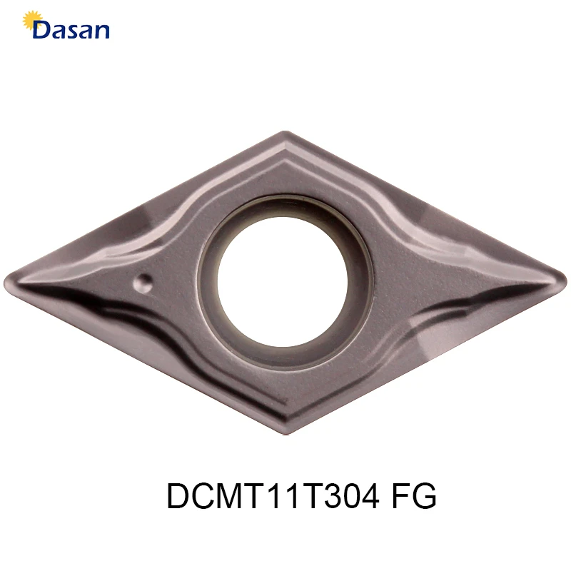 10pcs Dcmt11t304 Fg Mt Ceramic Blade Internal Turning Tool Cermet Inserts Cnc Lathe Cutter Tool ...