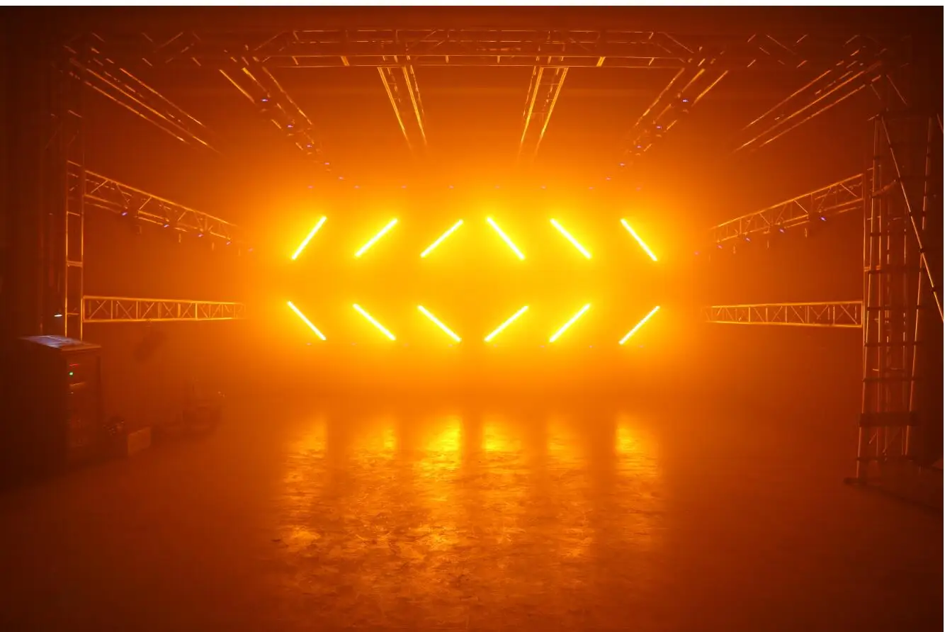 Orange Stage Lights