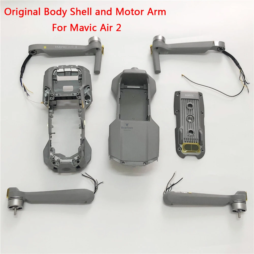 Original New Dji Mavic Air 2 Arms Body Shell Middle Frame Bottom Shell ...