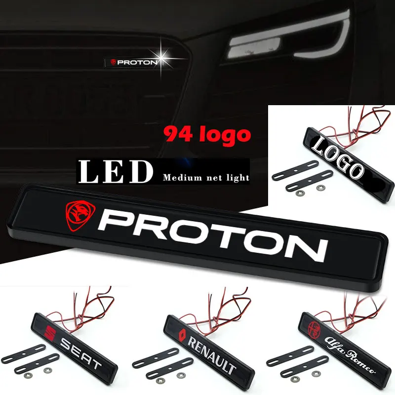 Auto Kühlergrill Netto Emblem LED Beleuchtet Licht Für Skoda Octavia A5 ...