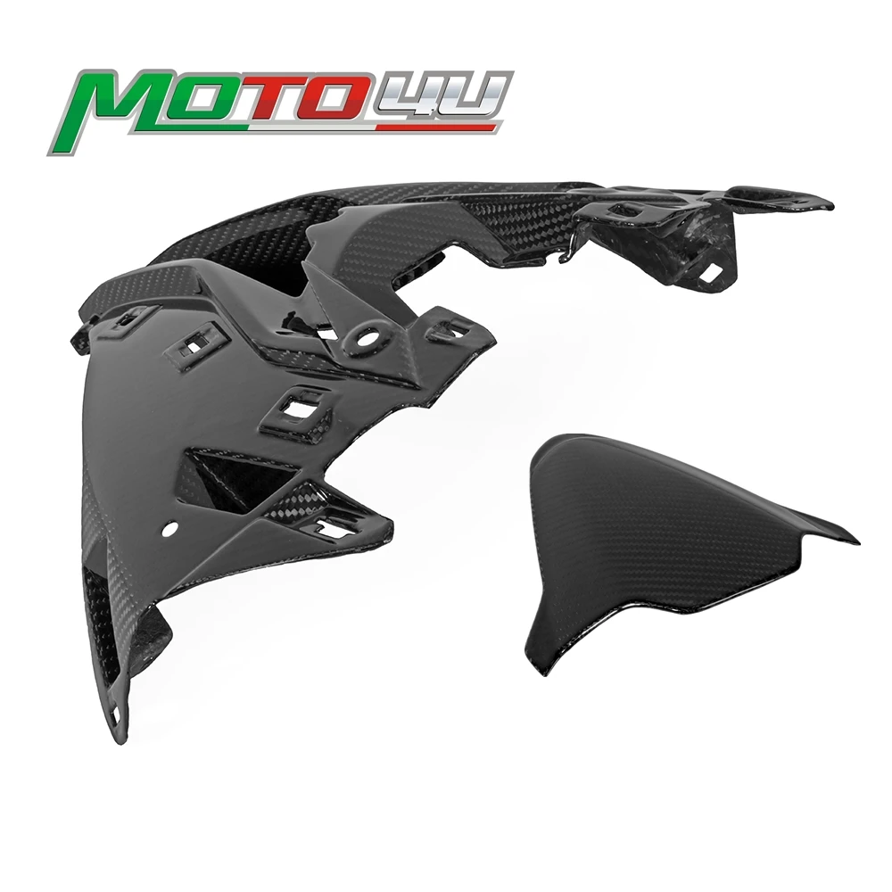 Real Carbon Fiber Motorcycle Head Nose Cowl With Windscreen windshield ...