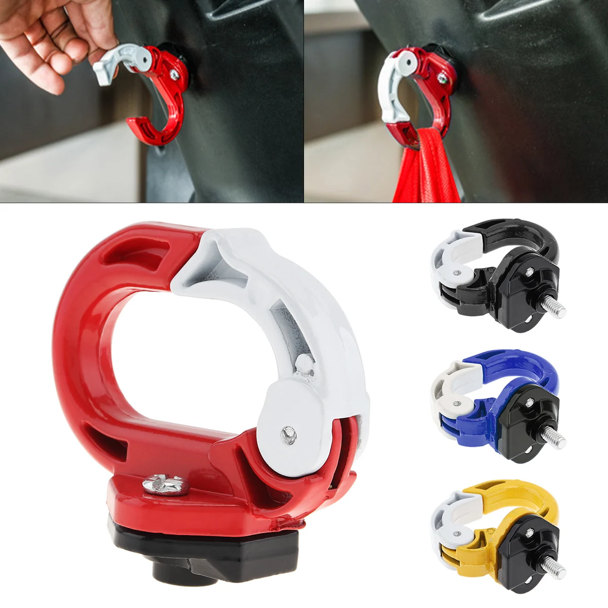 Aluminum Alloy Motorcycle Luggage Helmet Hook - Motorcycle Luggage ...