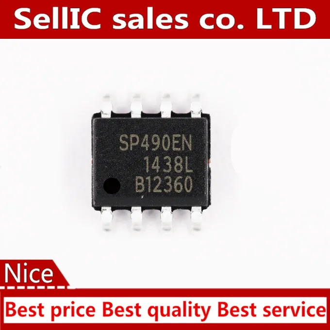 Integrated IC circuit chip SP490EN SP490|Replacement Parts ...