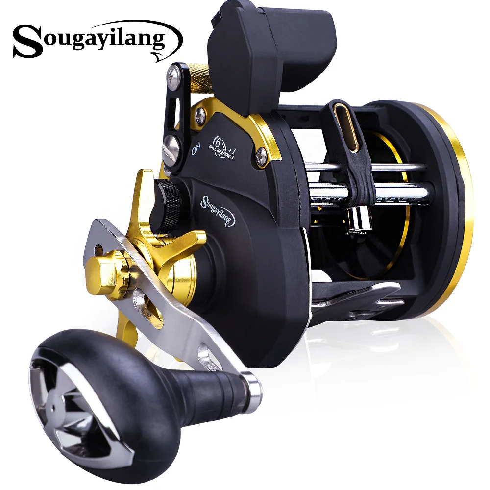 Sougayilang-Saltwater-Fishing-Reels-TRA-30-Strong-Trolling-Drum-Fishing ...